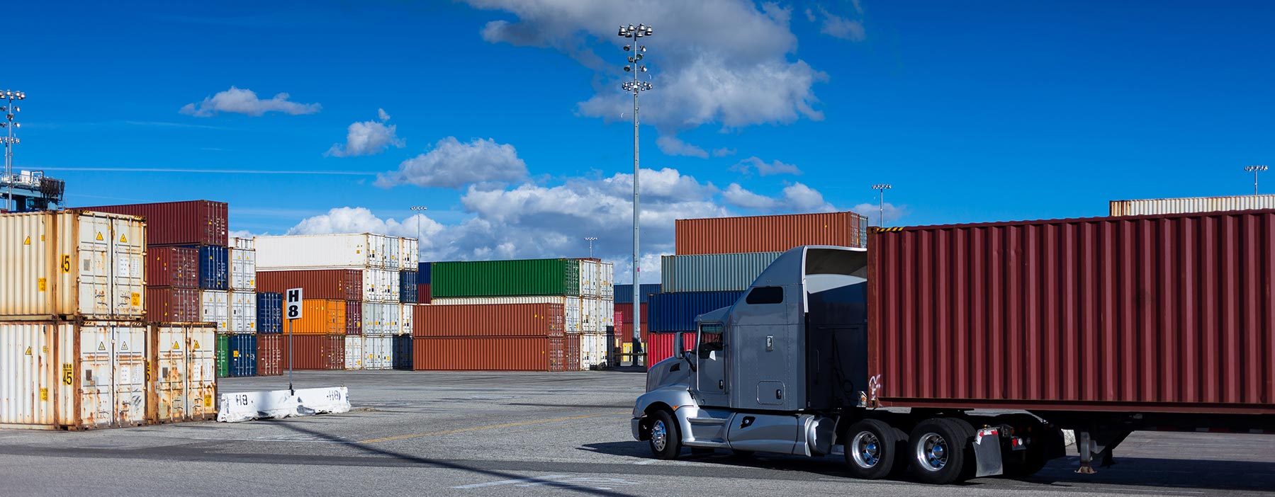 Container Drayage Truck Haulers
