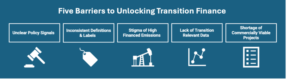 Unpacking Five Key Barriers to Transition Finance - RMI