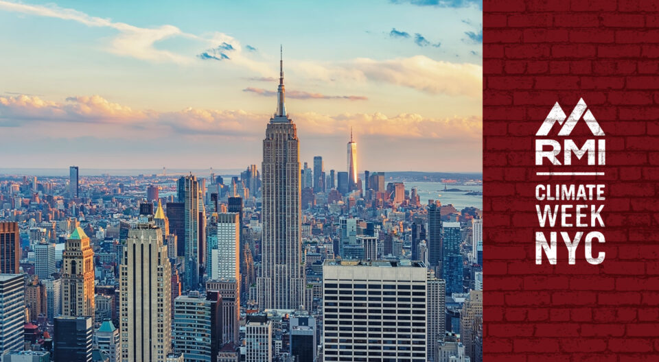 Scoping Out CO2 Emissions at The Hub Live, Climate Week NYC - RMI